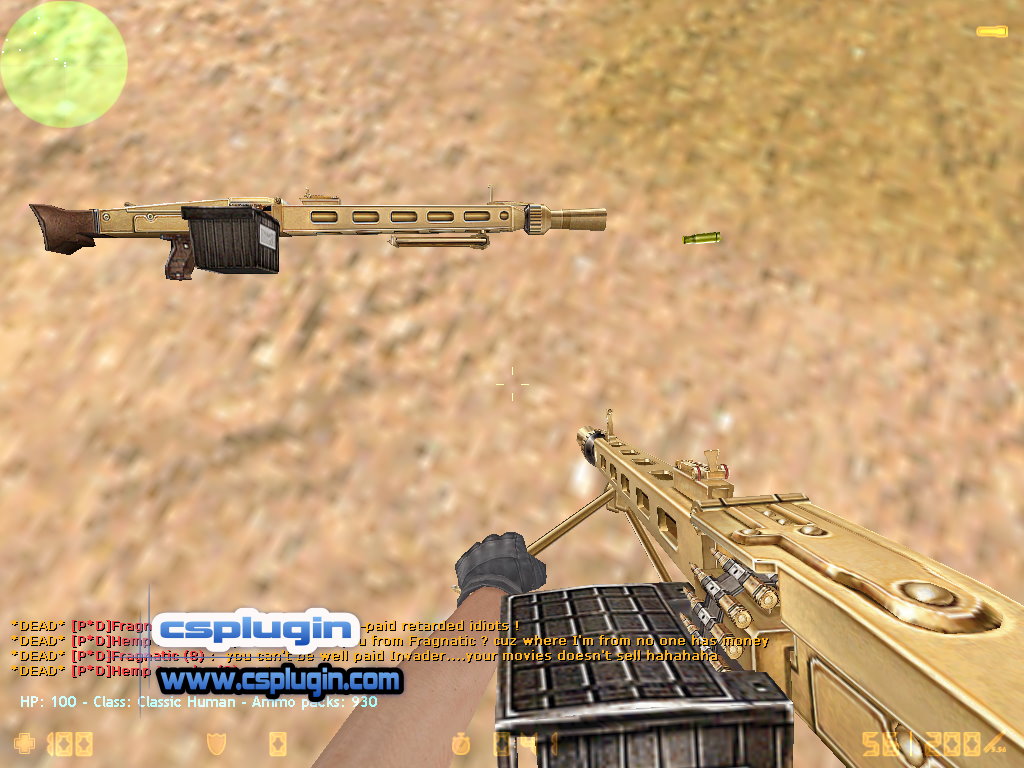 [ZP] Extra İtem: MG3 Gold - Counter Strike Plugins